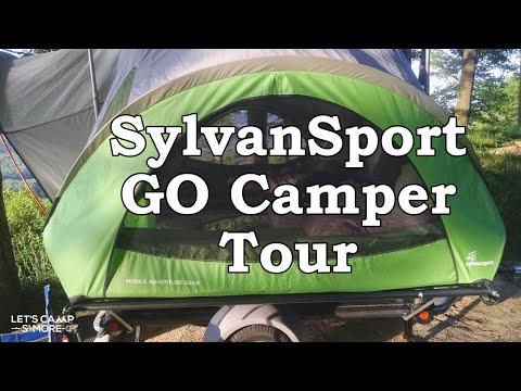 Tour of a SylvanSport GO Camper Trailer with Frank