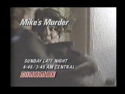 Cinemax Sunday Late Night Mike's Murder Commercial (1988) (VHS Rip)