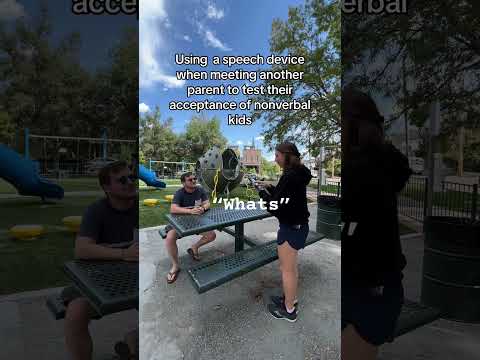 Using AAC Communication at the Playground #aac #communication #parenting