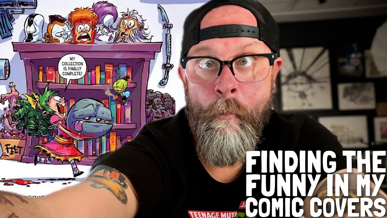 Finding the Funny In My Comic Covers