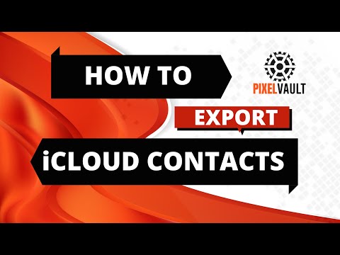 How To Export iCloud Contacts