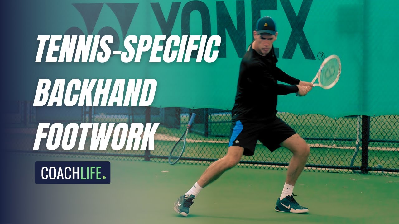 Tennis-Specific Backhand Footwork with Nishikori's Junior Coach, Glenn Weiner