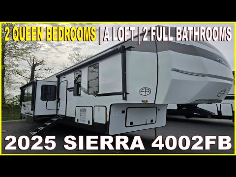 2025 Sierra 4002FB 2 bedroom 2 bathroom Fifth Wheel by Forestriver RV & Sold by Couch's RV Nation