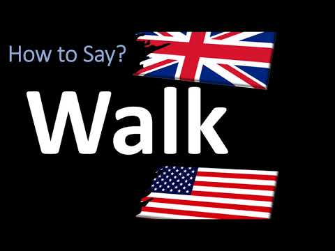 How to Pronounce Walk? | UK British Vs USA American English Pronunciation