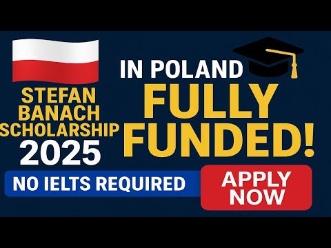Study in Europe for Free Stefan Banach Scholarship 2025 for International Students #seo