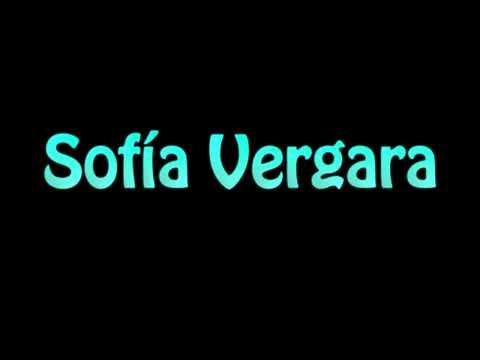 Learn How To Pronounce Sofia Vergara