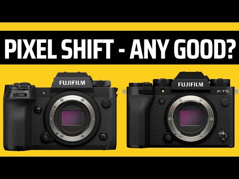 Fujifilm Pixel Shift on X-T5 and X-H2 - Problems and Limitations Abound!