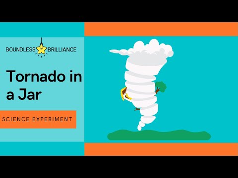 Tornado in a Jar Experiment | Kitchen Science Experiments for Kids