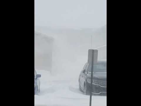 North Dakota Blizzard April 2022