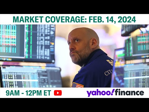 Stock market today: US stocks look to bounce back from inflation hit | February 14, 2024