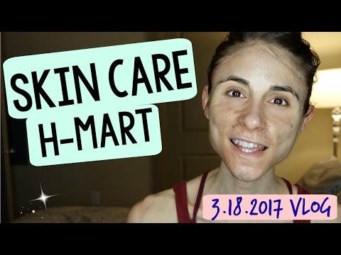 Vegan lunch, desserts, H-mart SKIN CARE 🍽🙆💄