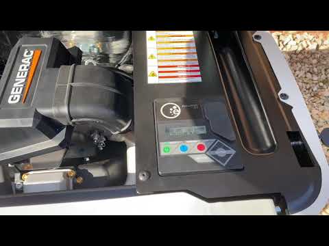 Generac Home standby generator showing an error 2800