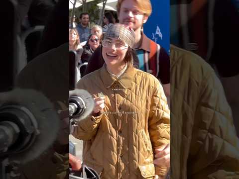 Billie Eilish✨ at Santa Barbara International 🎬Film Festival in full Gucci look #billieeilish