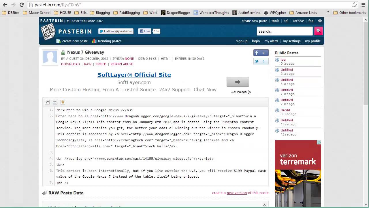 Video How To Share Script Code with Pastebin