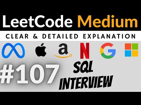 LeetCode Medium 1875 "Group Employees of the Same Salary" Interview SQL Question with Explanation