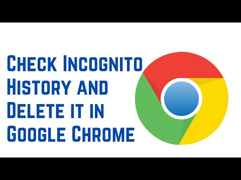 How to Check Incognito History and Delete it in Google Chrome