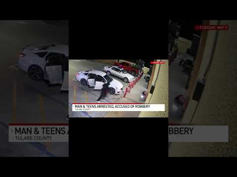 Deputy stops attempted armed robbery in Tulare County, CA