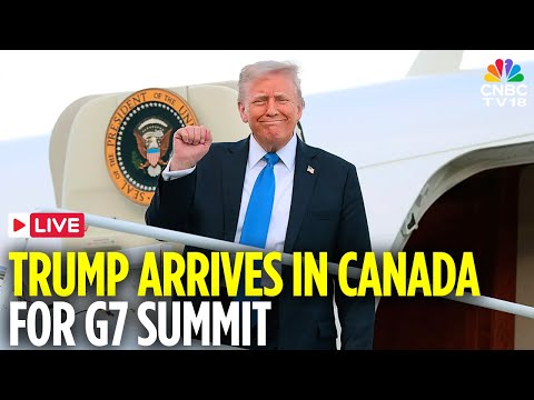 LIVE: President Trump Arrives in Canada for G7 Summit | G7 Leaders in Canada | Israel Iran War |N18G