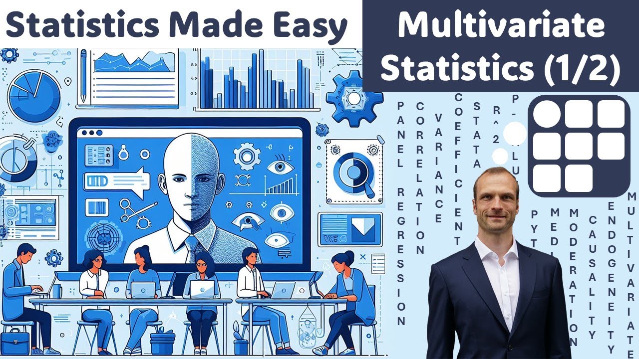 Statistics Made Easy 5.1: Introduction to Multivariate Statistics and Regressions
