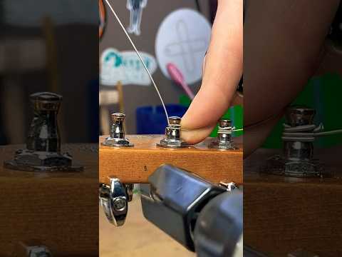 Correct string winding