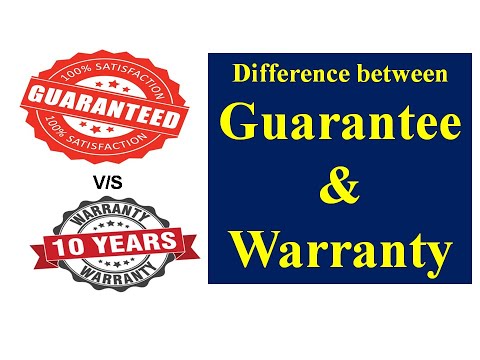 Guarantee & warranty, Guarantee vs warranty, Guarantee & warranty difference, guarantee synonyms