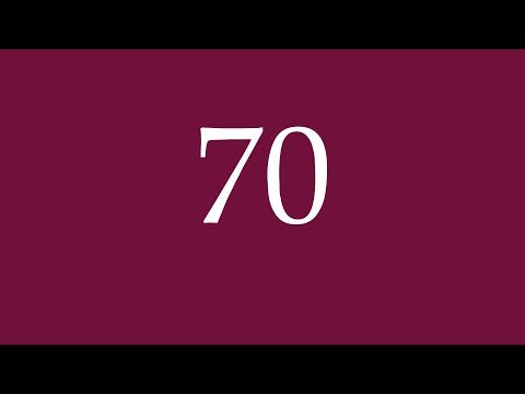 How to Pronounce ''70'' (Seventy) Correctly in German