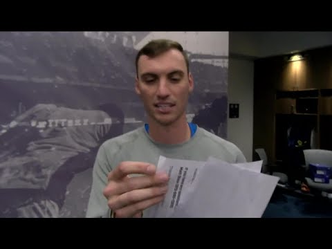 Brewers' Brent Suter makes a pitch for composting