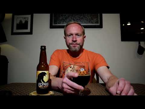 Dark O' The Moon Pumpkin Stout - Elysian Brewing Company - Beer Review