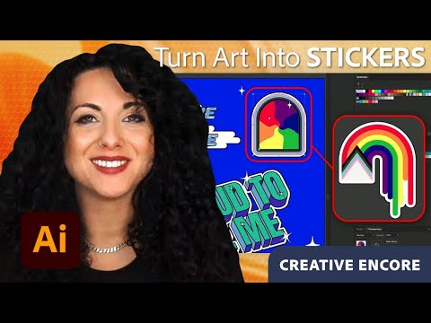 Creative Encore: How to Make Custom Instagram Stickers in Adobe Illustrator!