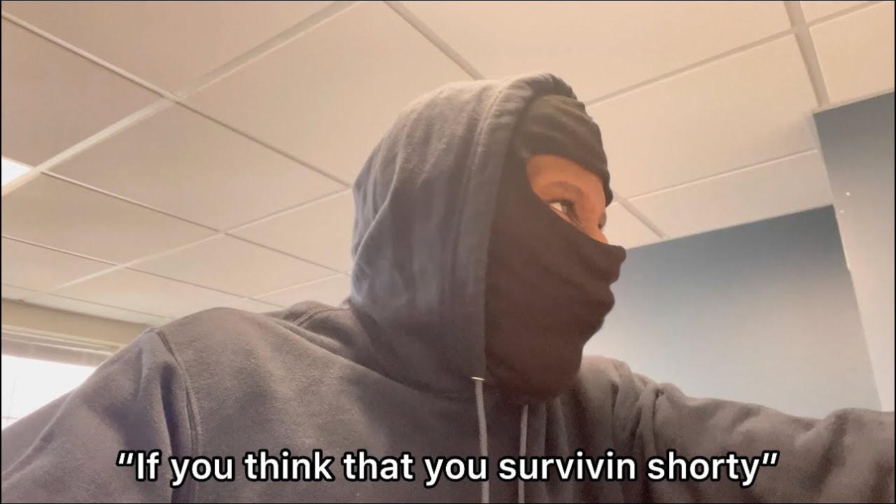 When you’re getting robbed by King Von and you have to spit bars to survive