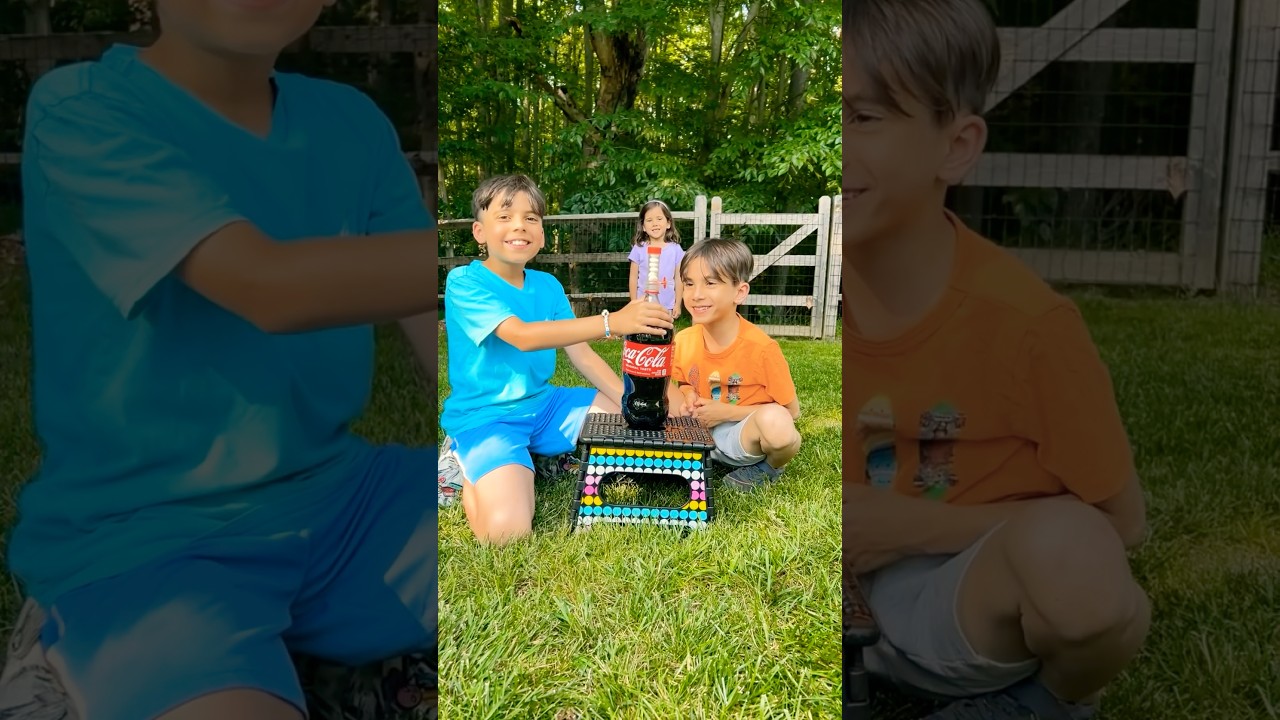 We Learned A Kids Soda Science Experiment 🥤💥