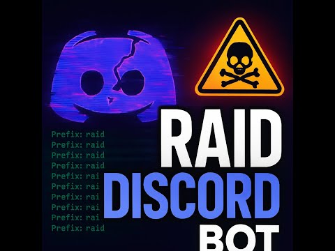 RAID Discord Bot – How to Flood Any Server!