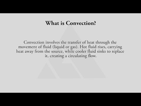 What is Convection?