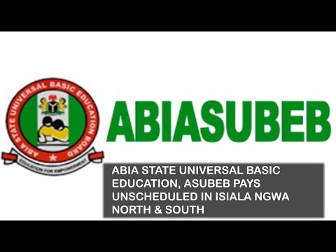 ABIA STATE UNIVERSAL BASIC EDUCATION, ASUBEB PAYS UNSCHEDULED VISIT IN ISIALA NGWA NORTH & SOUTH