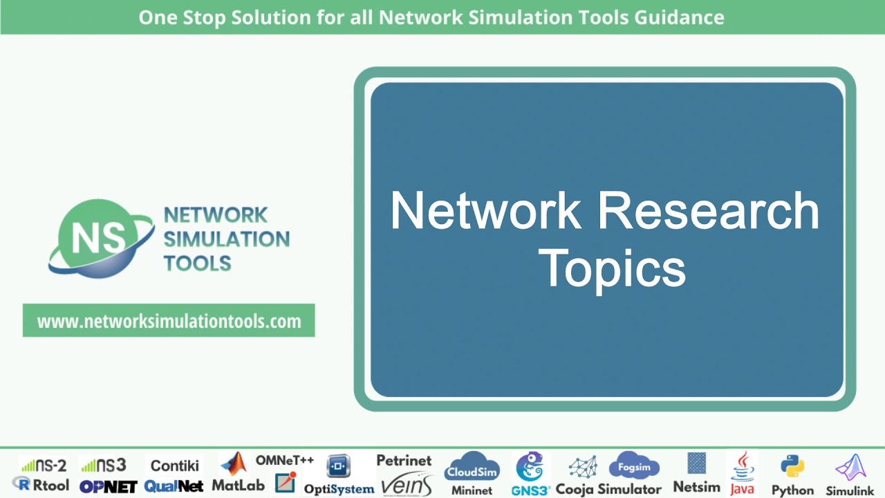 Network Research Topics | PhD Network Research Topics Help