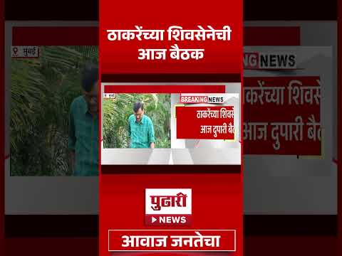 Pudhari News | ठाकरेंच्या शिवसेनेची आज बैठक | #udhhavthakrey #shivsenaubt