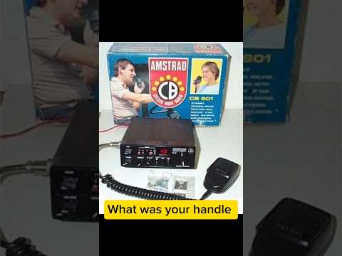 What was your CB handle? #cbradio #70s #80s #radio #nostalgia #shorts #shortsvideo