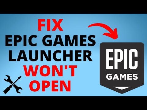 How to Fix Epic Games Launcher Won't Open or Not Opening