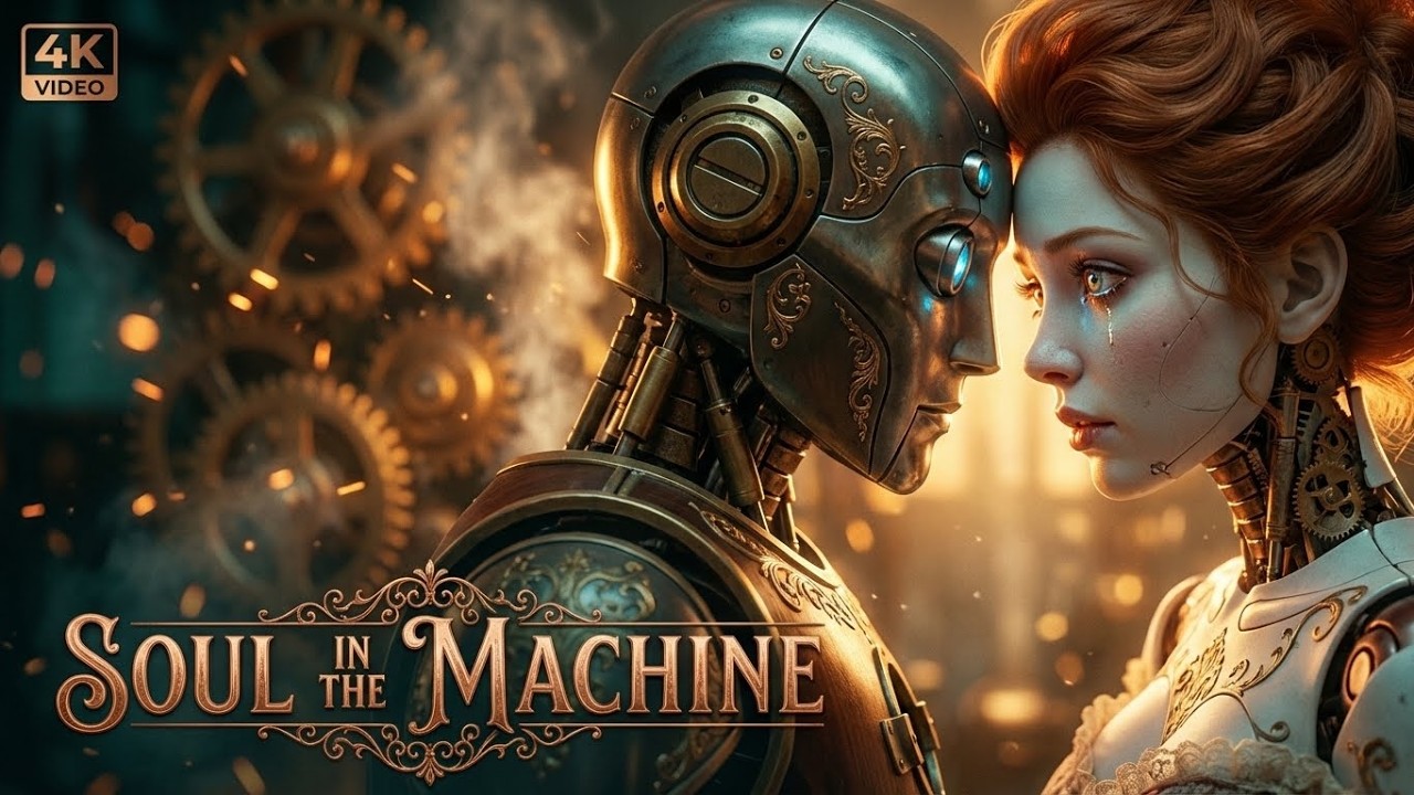 STEAMPUNK SYMPHONY: The Humanoid Robot’s Legacy | AI Short Film