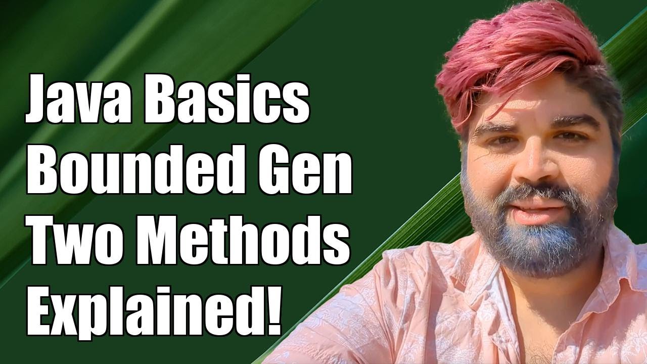 Understanding Java Bounded Generics: Why Two Declared Methods Appear