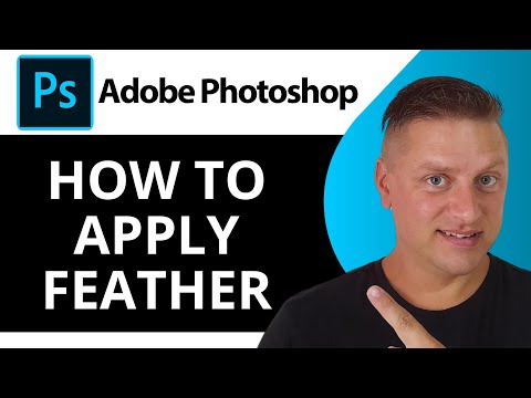 How to Apply Feather in Adobe Photoshop | Adobe Photoshop Tutorial 2025