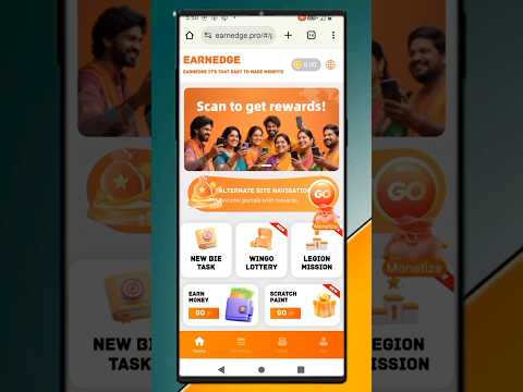 earnedge new earning app | go share jaisa dusra app | sharex jaisa app