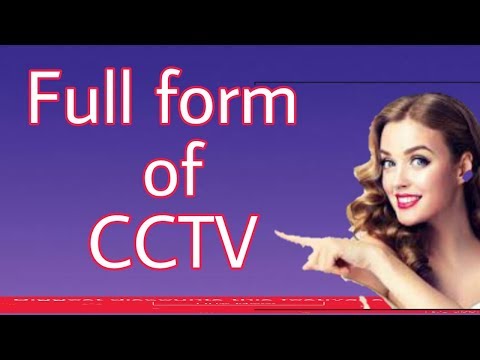 CCTV Full Form || CCTV Meaning in Hindi || General knowledge