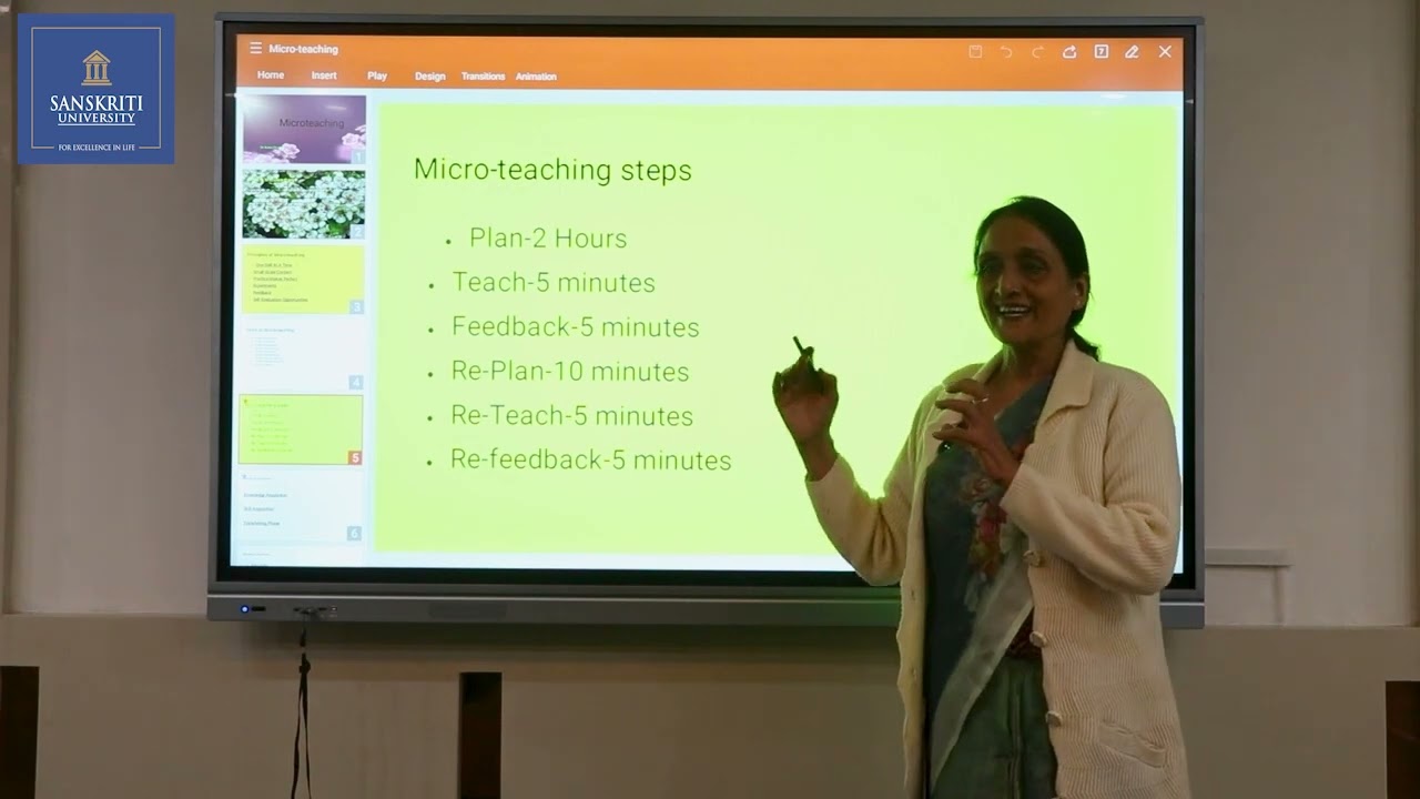 Micro Teaching Explained | Principles, Skills, Advantages & Disadvantages | Sanskriti University