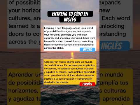 💪🇺🇸ENTRENA tu oído en inglés #english