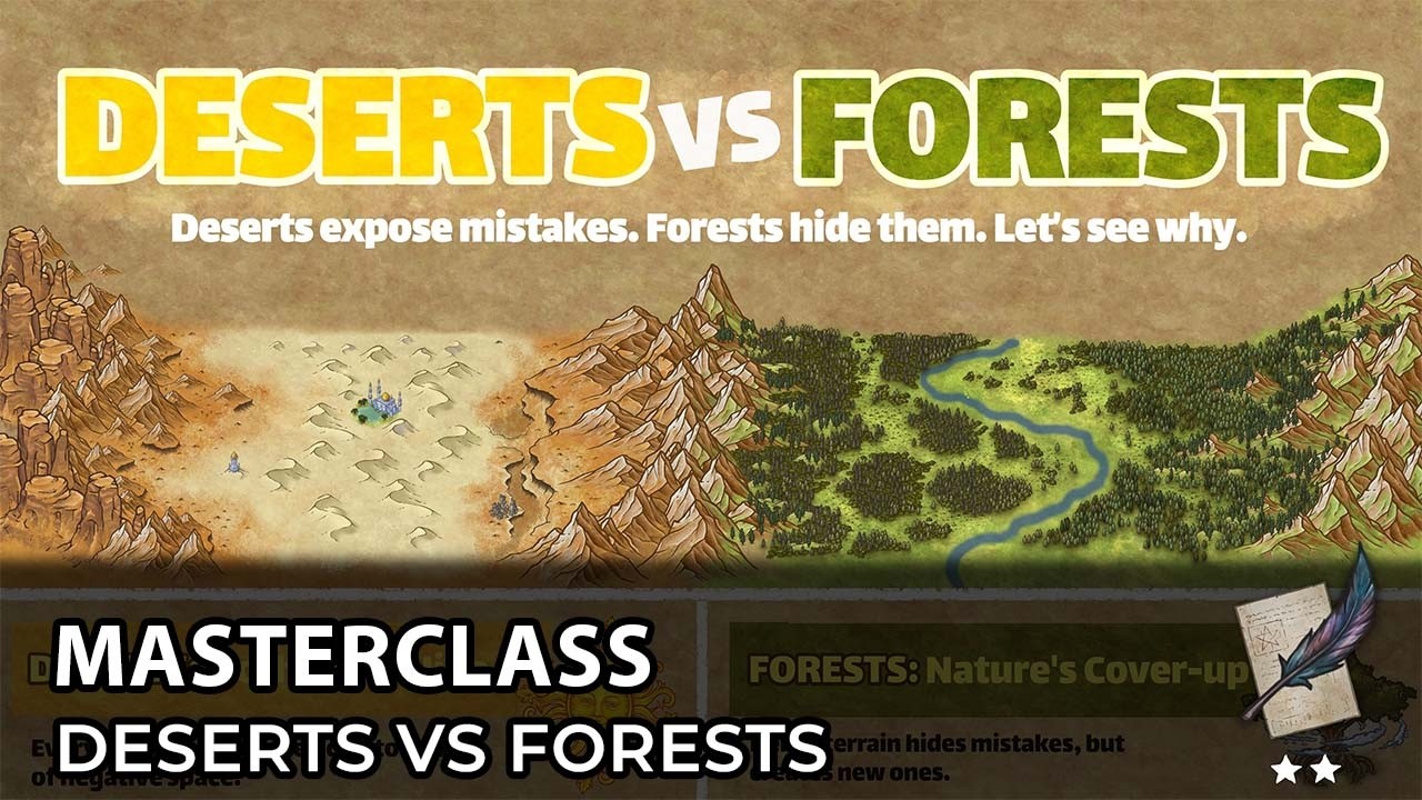 Masterclass: Deserts VS Forests | Inkarnate Stream
