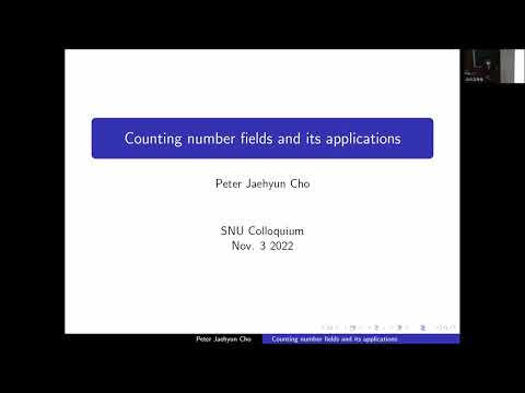 Counting number fields and its applications