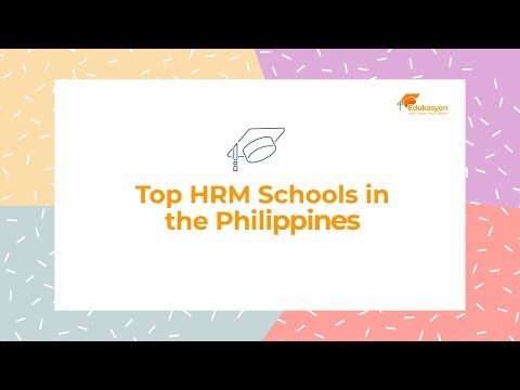 Top HRM Schools in the Philippines