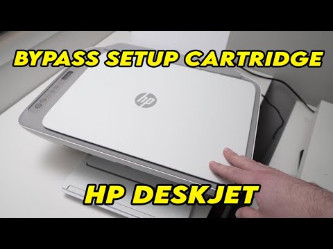 How to Bypass Setup Cartridge Message on HP Deskjet 2700 & 2600 Series Printer
