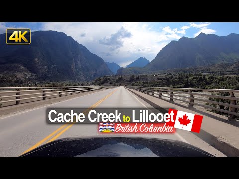 Driving from Cache Creek to Lillooet | British Columbia Canada